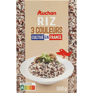 AUCHAN : Riz 3 couleurs