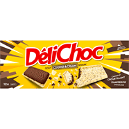 DELICHOC : Biscuits cookies et crème avec tablette de chocolat noir