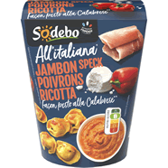 SODEBO : Pasta Box All'italiana - Tortellini jambon speck, poivrons et ...