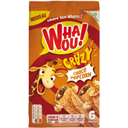 WHAOU : Crazy - Crêpes fourrées au chocolat au lait et pop corn