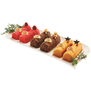 VAN DEN CASTEELE : Assortiment de bûchettes glacées : 6 x 70 g ...