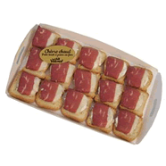 FROMAGE : Toast au magret de canard fumé et au fromage de chèvre ...