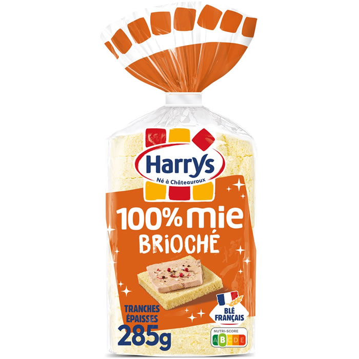 HARRYS : Pain de mie brioché