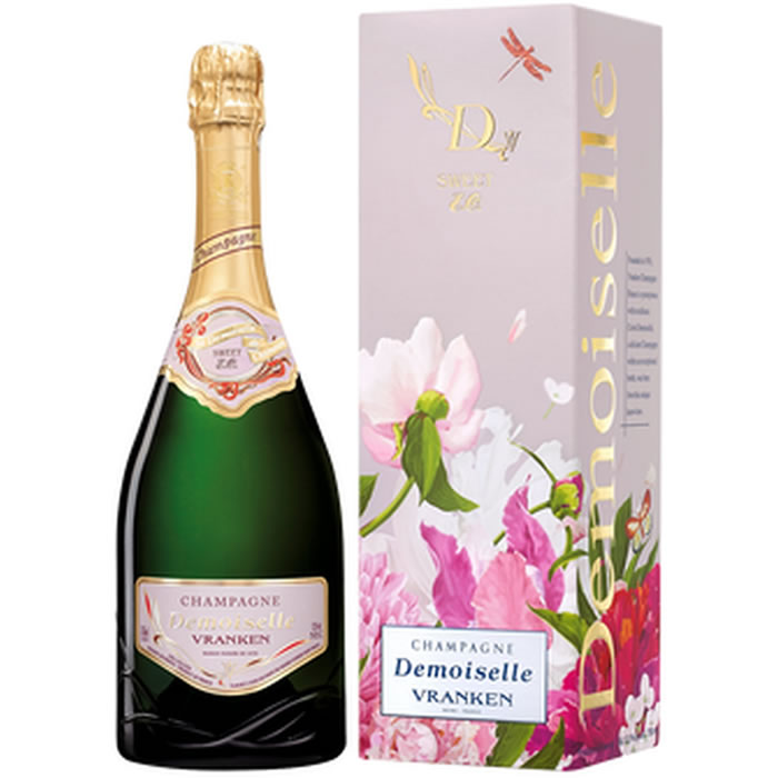 CHAMPAGNE : Demoiselle Vranken - Demi-sec AOP : 75 cl | Livraison à ...