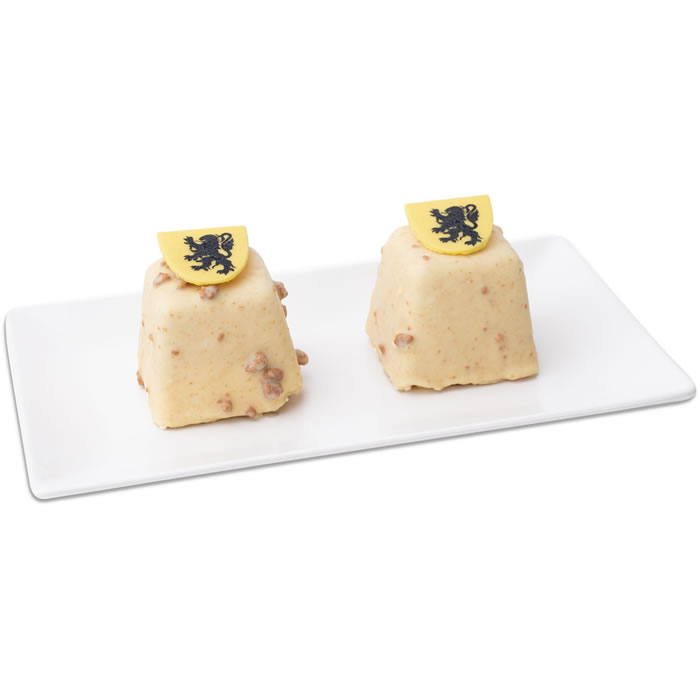 VAN DEN CASTEELE : Duo Lions Blancs - Gâteau glacé spéculoos, vanille ...