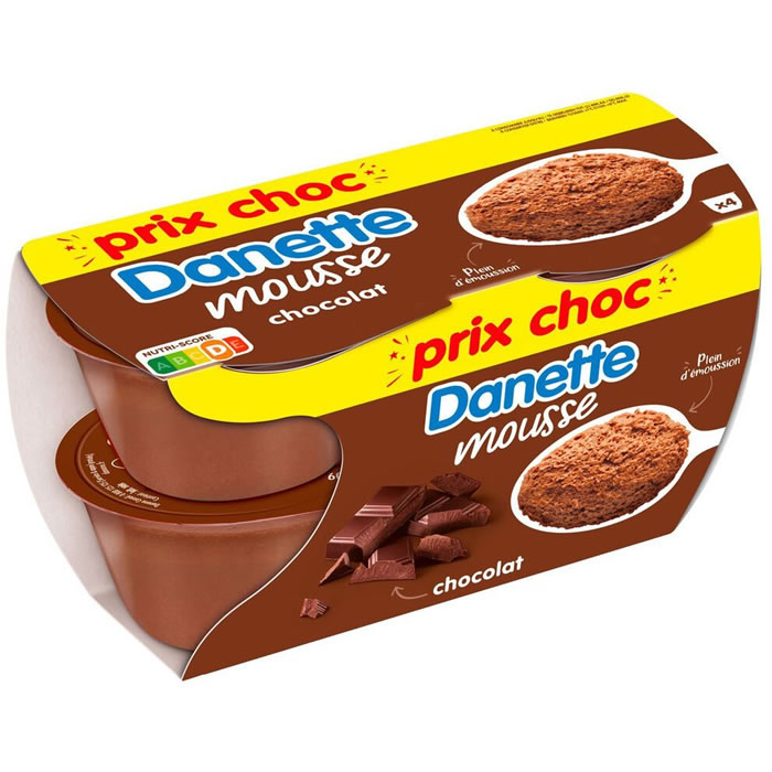 DANETTE : Mousse au chocolat