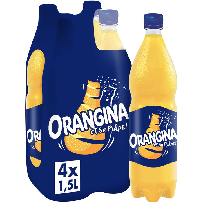 ORANGINA : Boisson gazeuse à la pulpe d'orange