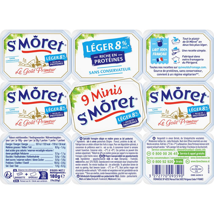 ST MORET : Le Goût Primeur - Mini spécialité fromagère au lait ...