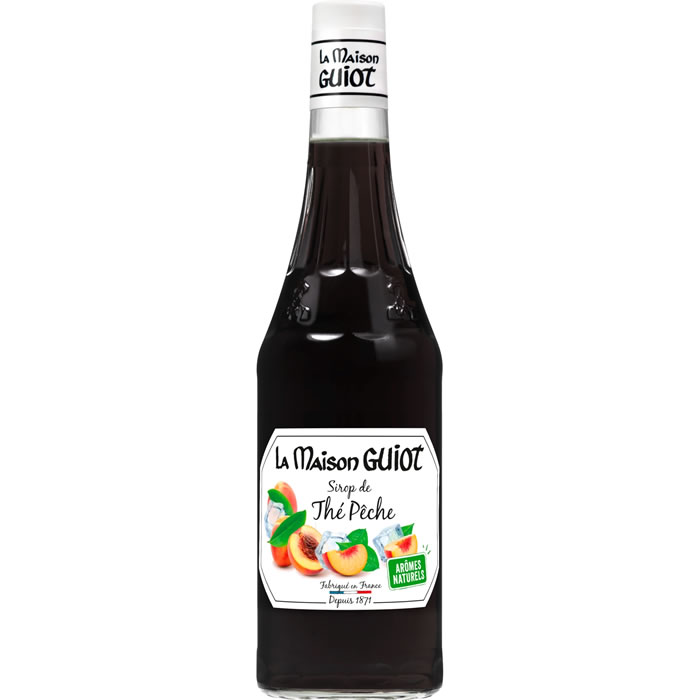 LA MAISON GUIOT : Sirop de thé aromatisé à la pêche