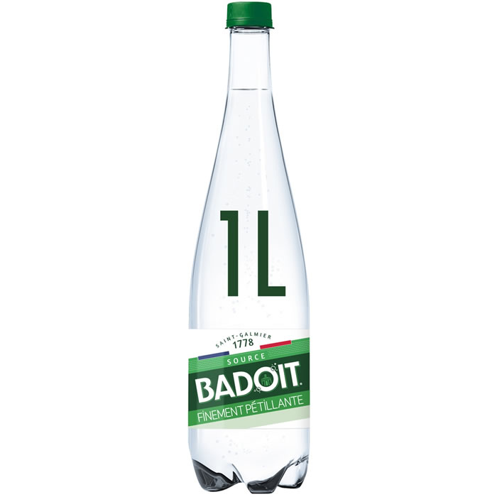 BADOIT : Verte - Eau minérale naturelle gazeuse : 1 L | Livraison à ...