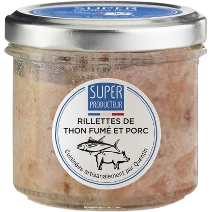 SUPERPRODUCTEUR : Rillettes de thon fumé et porc