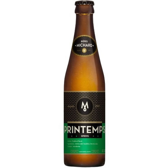 MICHARD : Bière blonde de printemps : 33 cl | Livraison à domicile et ...