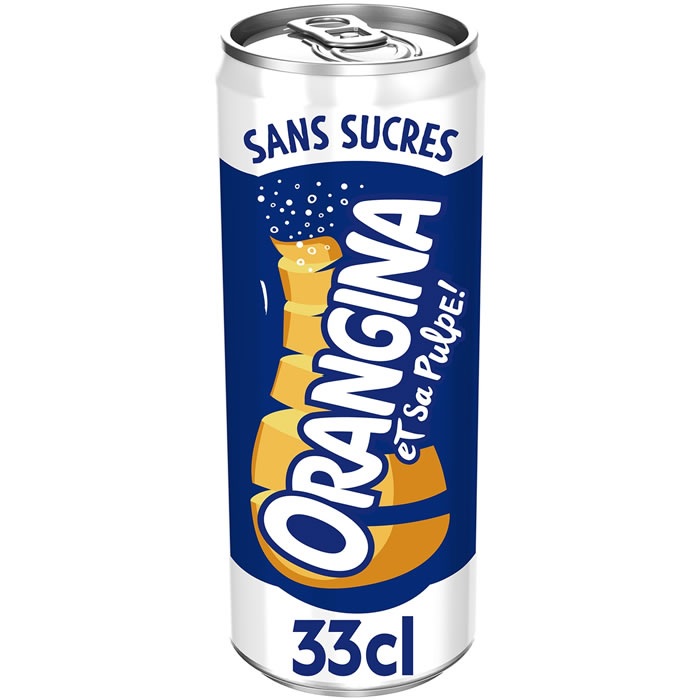 ORANGINA : Zéro - Boisson gazeuse à la pulpe d'orange sans sucres : 33 ...