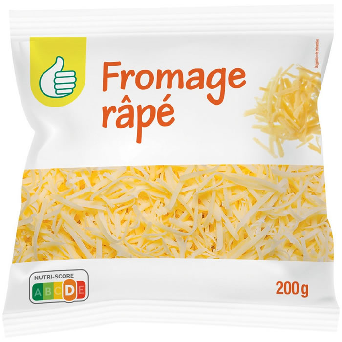 AUCHAN ESSENTIEL : Fromage râpé