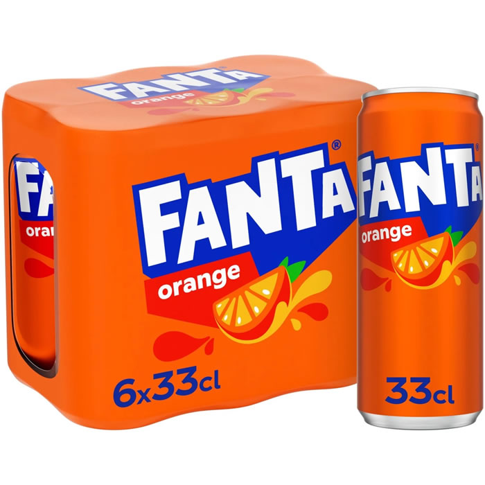 FANTA : Boisson gazeuse à l'orange