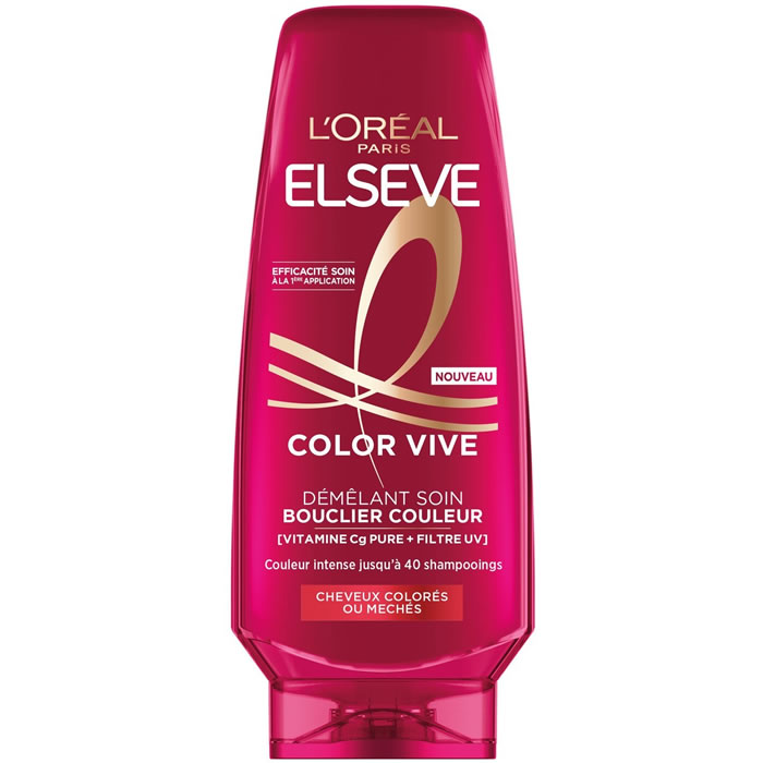 ELSEVE : Color-Vive - Après-shampoing démêlant protection couleur