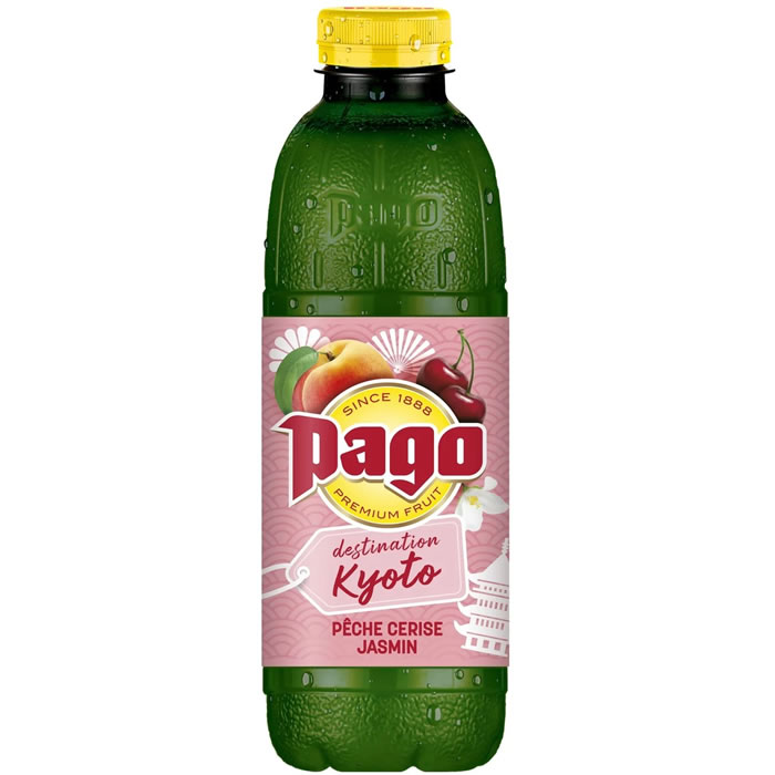 PAGO : Kyoto - Jus de pêche, cerise et jasmin : 75 cl | Livraison à ...