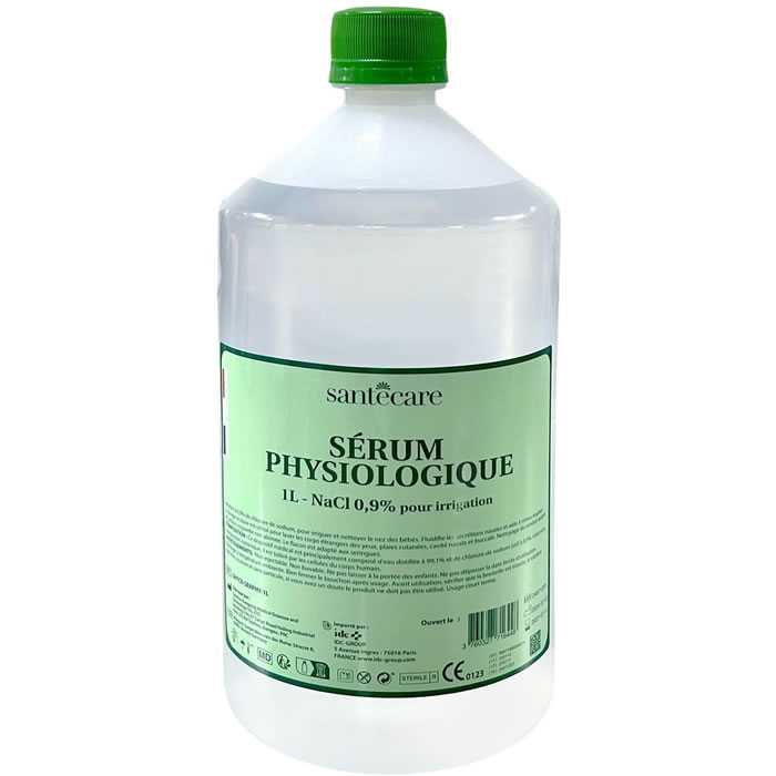 SANTECARE : Sérum physiologique : 1L | Livraison à domicile et Drive ...