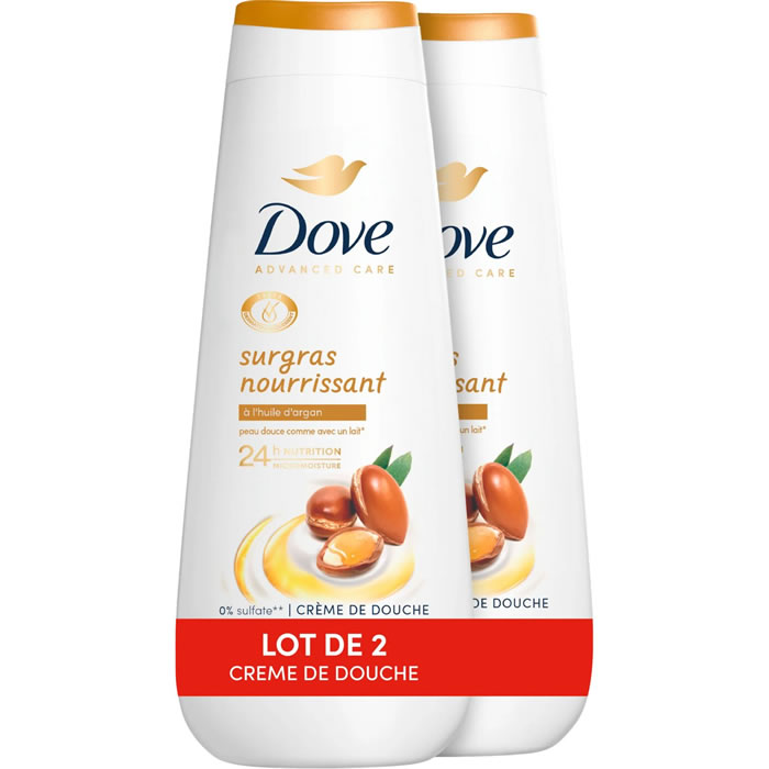 DOVE : Advanced Care - Crème douche surgras nourrissant à l'huile d ...