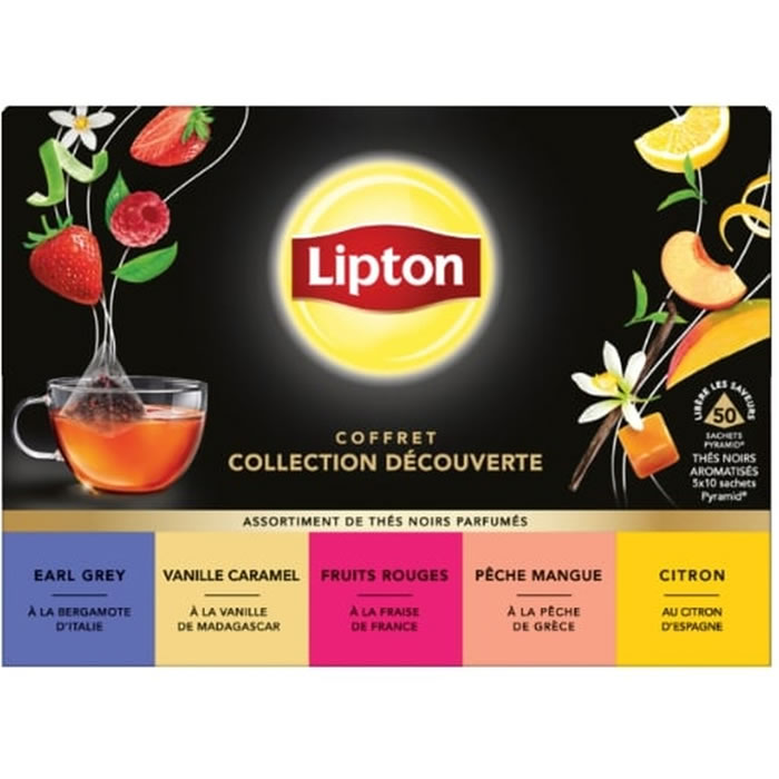 LIPTON : Pyramid - Coffret de thés