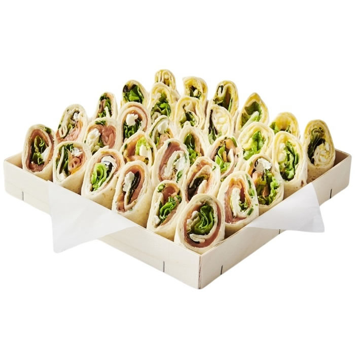 FLUNCH : Traiteur - Mini tortillas au saumon et mini tortillas oeuf ...