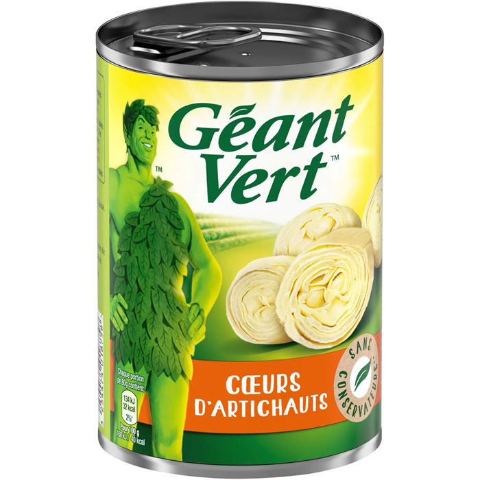 GEANT VERT : Coeurs d'artichauts