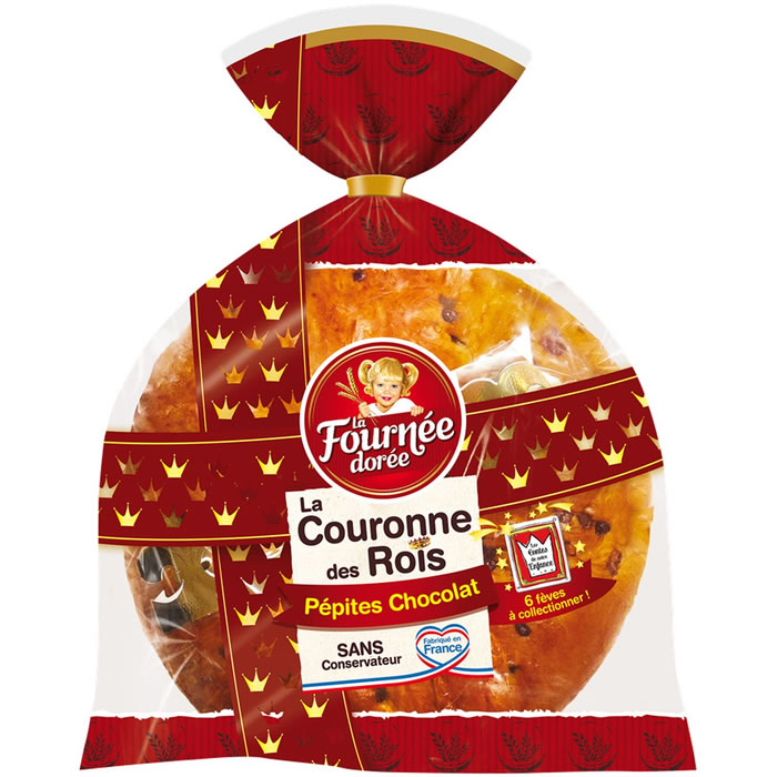 LA FOURNEE DOREE : Couronne aux pépites de chocolat
