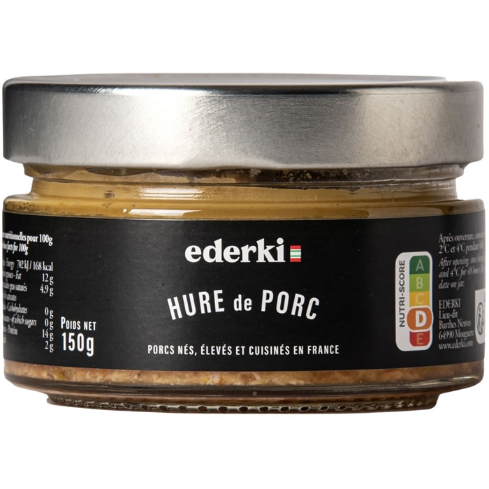 EDERKI : Hure de porc : 150 g | Livraison à domicile et Drive | Chronodrive