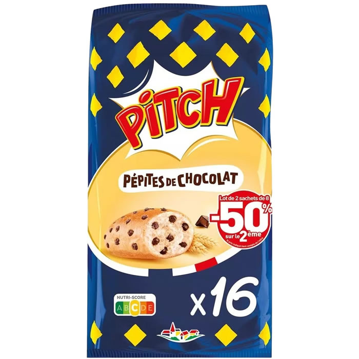 PASQUIER : Pitch - Brioches aux pépites de chocolat au lait : 2 x 300 g ...
