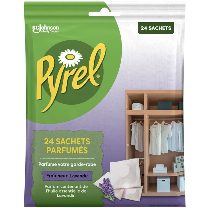 PYREL : Sachets parfumés à la lavande : 24 sachets | Livraison à ...