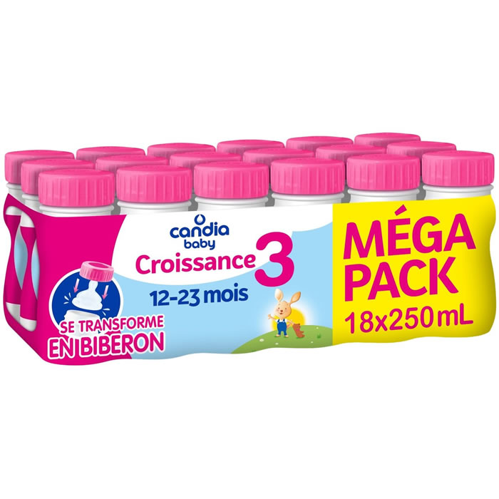 CANDIA : Baby - Lait de croissance liquide 10/24 mois