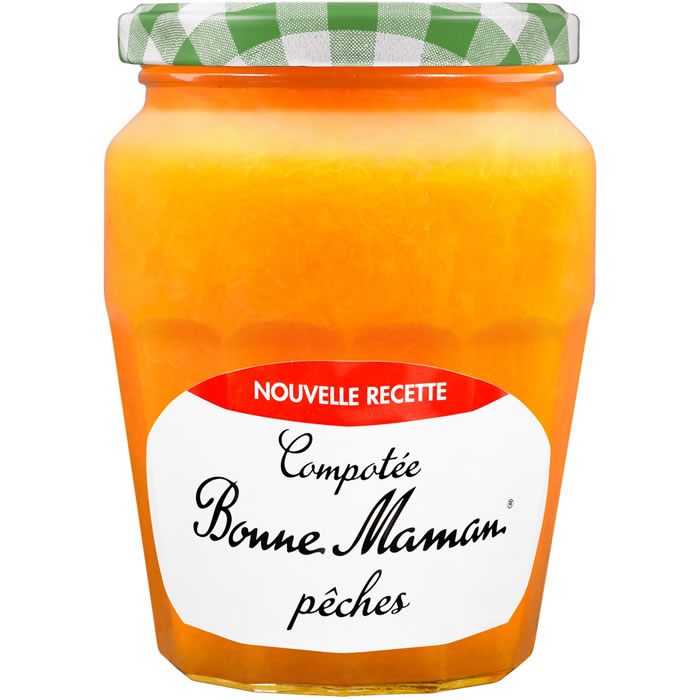 BONNE MAMAN : Compotée pêches