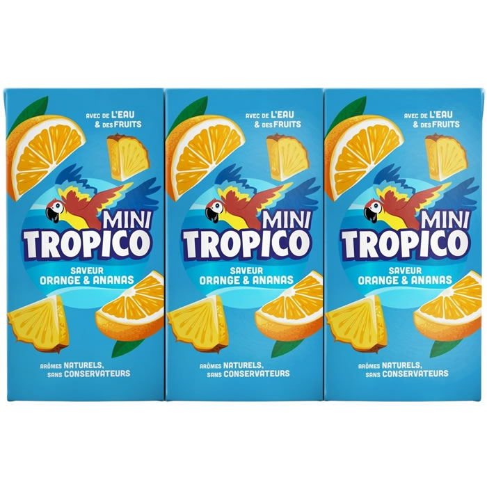 TROPICO : Mini - Boisson à l'orange et ananas