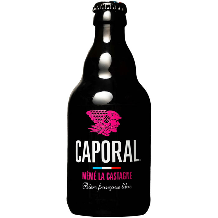 BRASSERIE CAPORAL : Mémé la castagne - Bière ambrée : 33 cl | Livraison ...