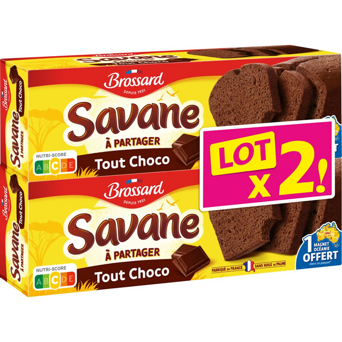BROSSARD : Savane - Gâteaux moelleux au chocolat noir : 2 x 310 g ...