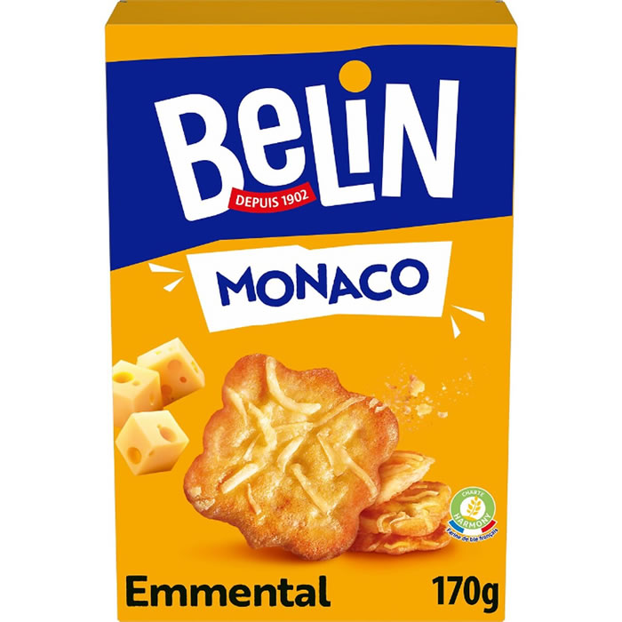 BELIN : Monaco - Crackers à l'emmental