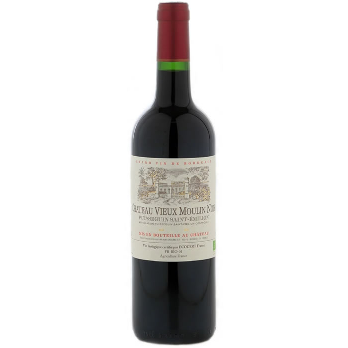 PUISSEGUIN SAINT EMILION - AOP : Château Vieux Moulin Noir - Vin rouge ...
