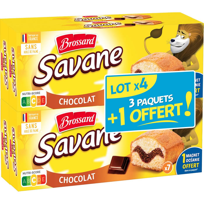 BROSSARD : Savane - Gâteaux marbrés au chocolat au lait : 210 g ...