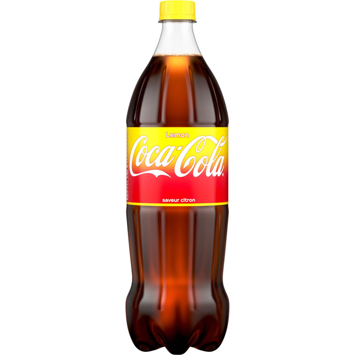 COCA-COLA : Lemon - Boisson gazeuse aux extraits végétaux citron : 1,25 ...