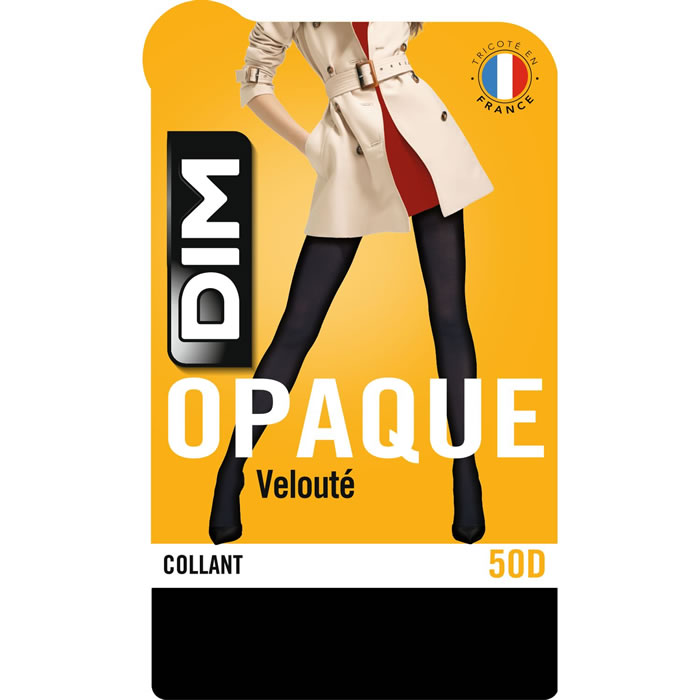 DIM : Collants opaque velouté taille 3/4 50D : 1 paire | Livraison à ...