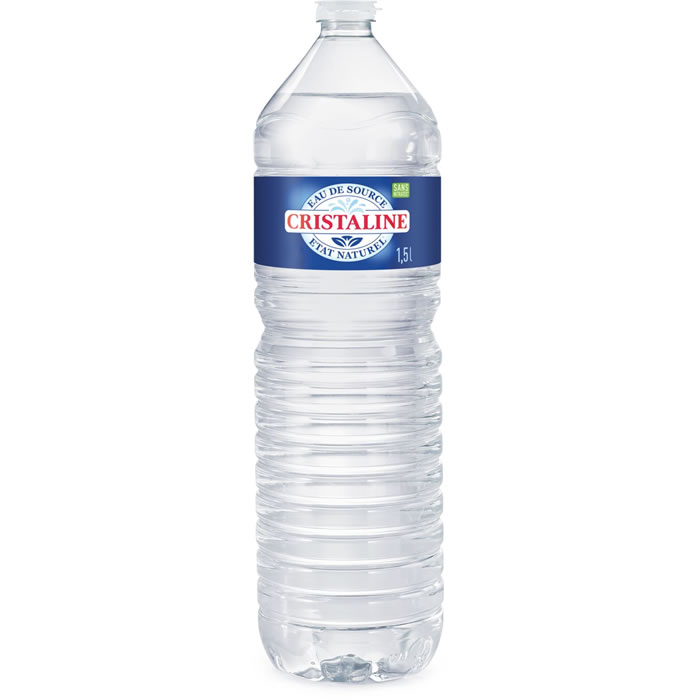 CRISTALINE : Eau de source : 1,5 L | Livraison à domicile et Drive ...
