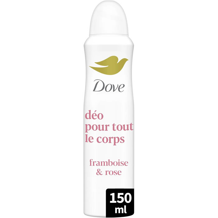 DOVE : Déodorant spray corps protection 72h framboise et rose