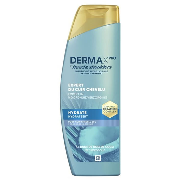 HEAD & SHOULDERS : DermaX Pro - Shampoing anti-pelliculaire hydratant à ...