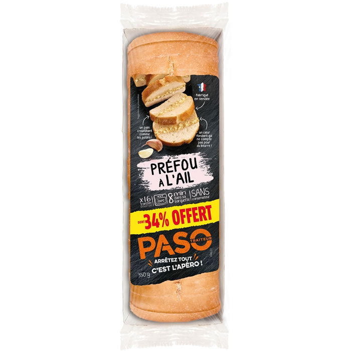 PASO TRAITEUR : Préfou - Pain garni à l'ail