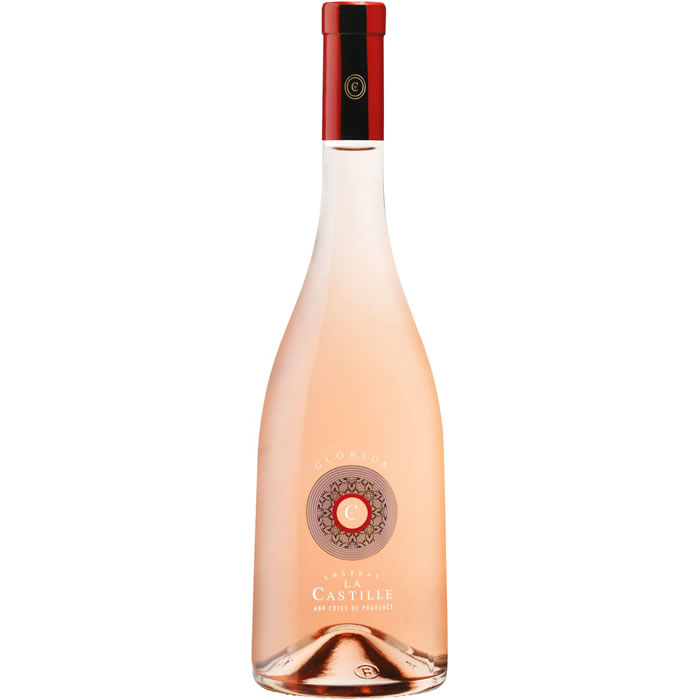 CÔTES DE PROVENCE : La Castille Glorius - Vin rosé HVE AOP : 75 cl ...