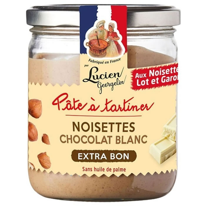 LUCIEN GEORGELIN : Pâte à tartiner aux noisettes du Lot et Garonne