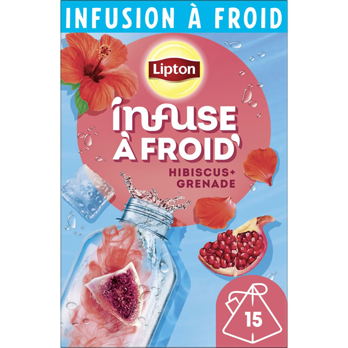 LIPTON : A Froid' - Infusion de hibiscus et grenade