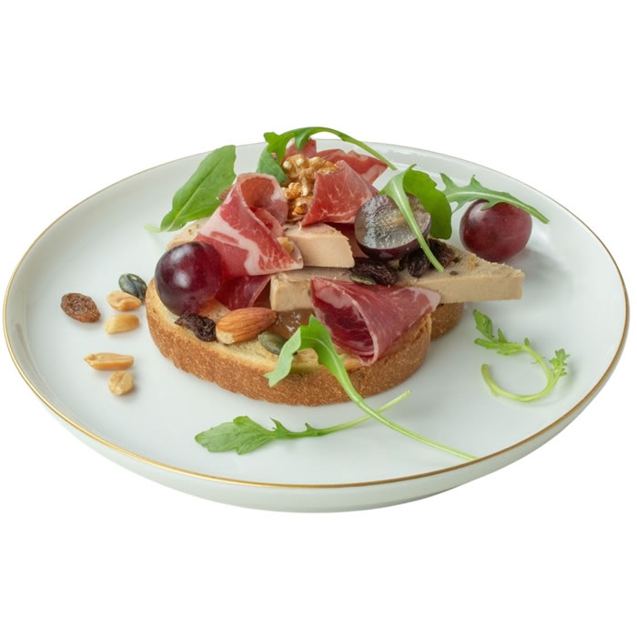 FLUNCH : Traiteur - Toast de canard aux figues, coppa et confit d ...