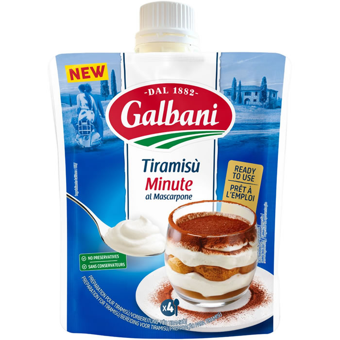 GALBANI : Préparation pour tiramisu à base de mascarpone
