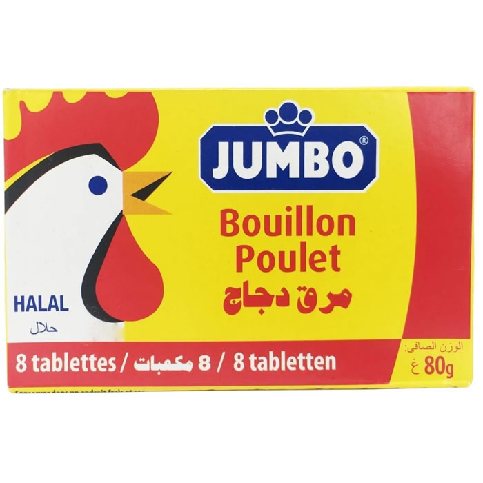 JUMBO : Bouillon de poulet en cube : 80 g | Livraison à domicile et ...
